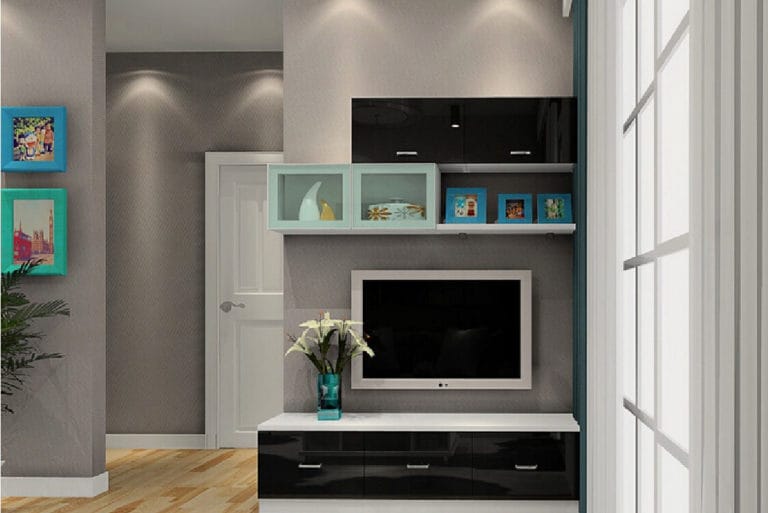 Salas de TV pequenas: Veja mais de 86 fotos! - TC