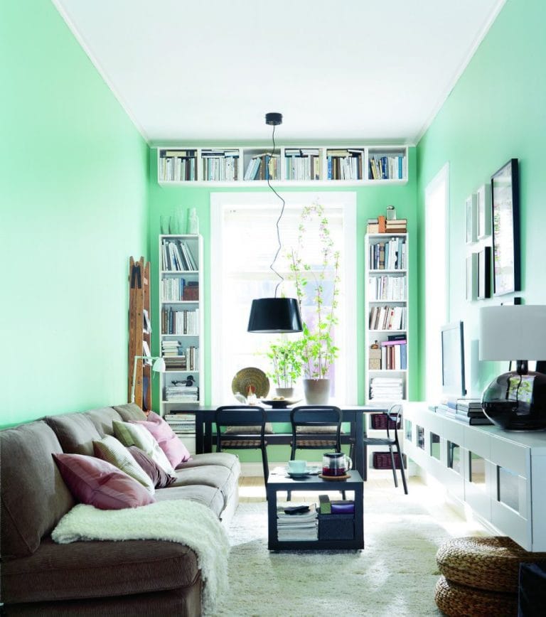 Salas de TV pequenas: Veja mais de 86 fotos! - TC