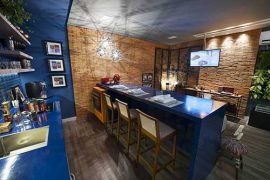 Cozinha Azul: 90 projetos incríveis decorados com a cor mais quente