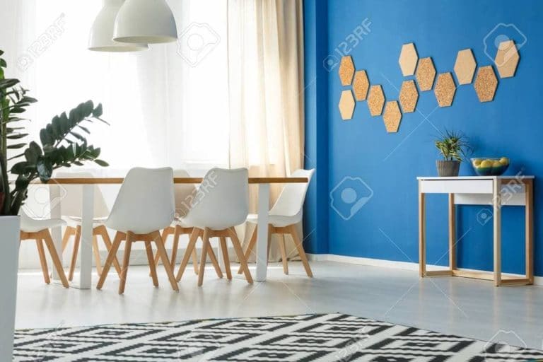 Parede Tons de Azul: Quartos e Salas +177 Fotos e Ideias! - TC