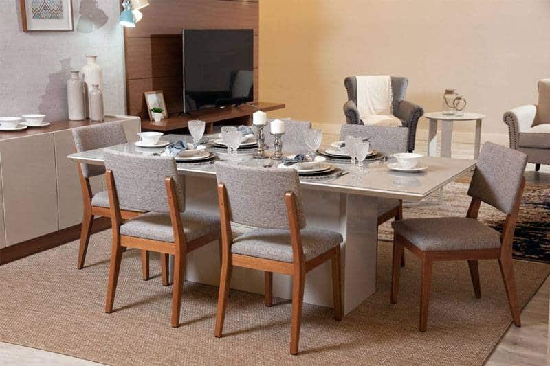 Mesas de jantar modernas: Conheça os melhores modelos - TC