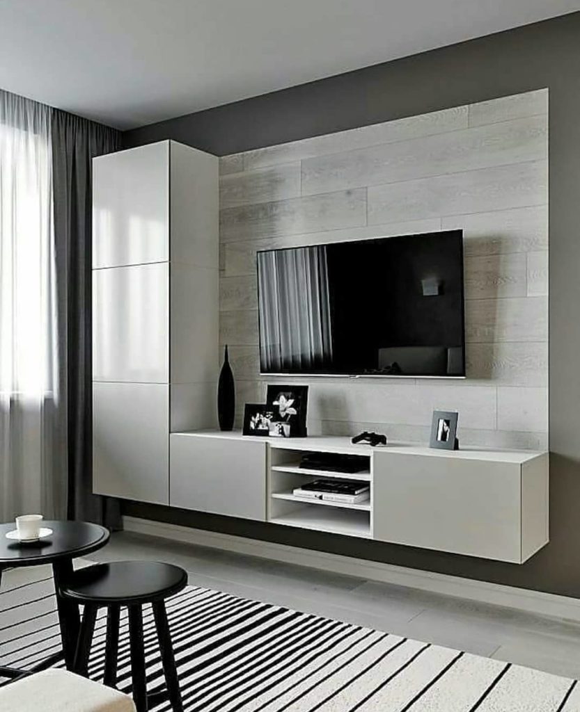 Rack Suspenso com Painel: inspirações para te ajudar a escolher o seu