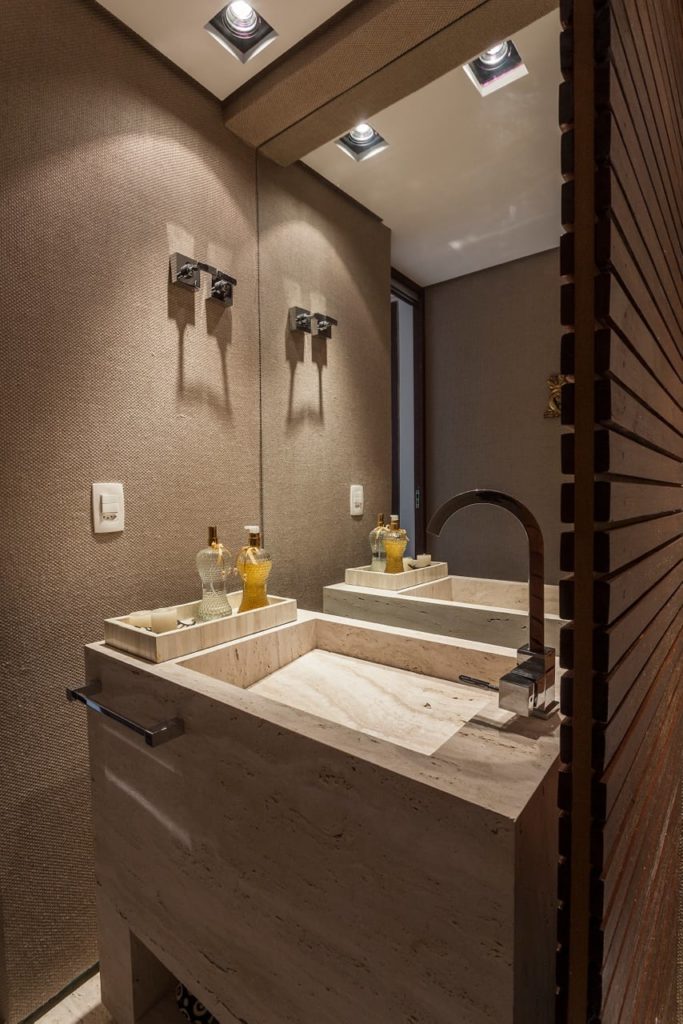 60 Bancadas com cubas e pias esculpidas – Fotos