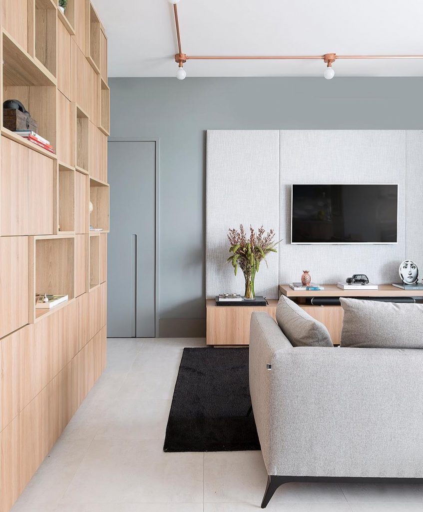 Parede Cinza: 75 Fotos Para Te Inspirar a Usar Essa Cor Marcante